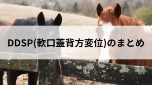 DDSP(軟口蓋背方変位)とは？症状・原因・名馬の克服例も紹介
